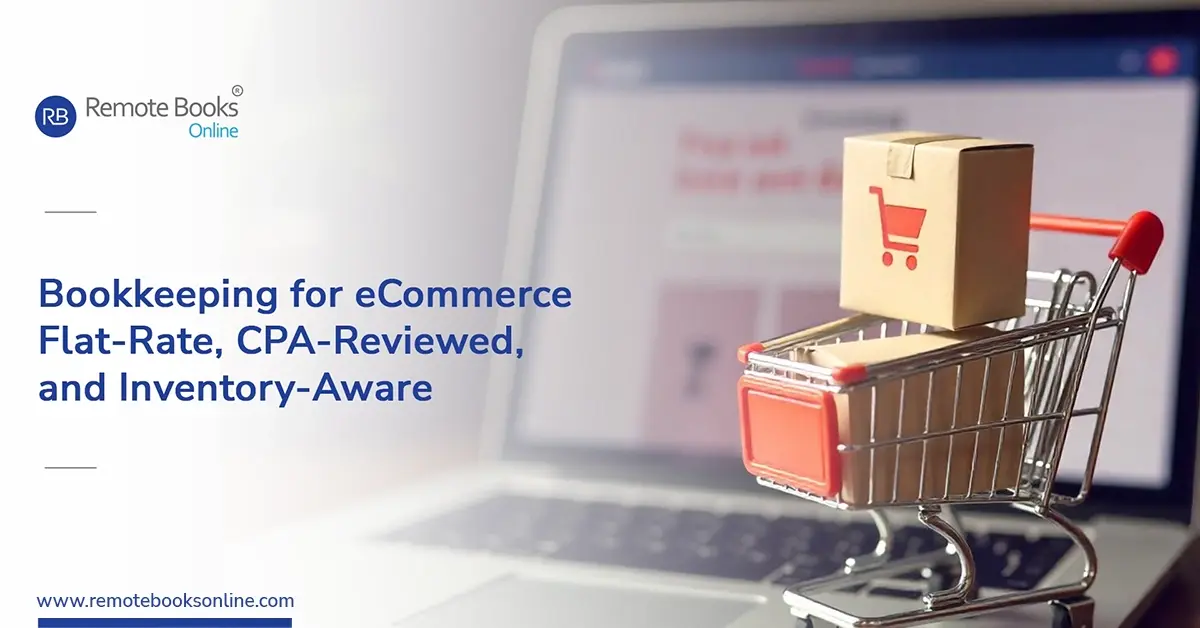 Ecommerce Bookkeeping - Amazon & Shopify